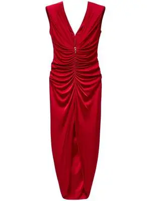 Versace Elegant Viscose Mini Dress With Soft Lining