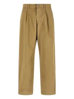 ROY ROGER'S Classic Chino Trousers - Beige