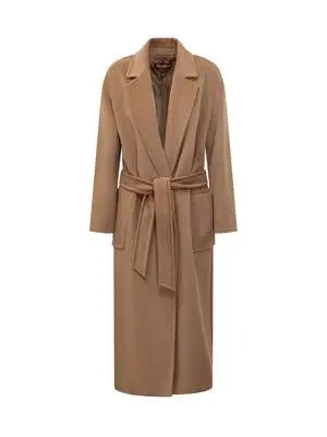 Max Mara Long Double-breasted Overcoat