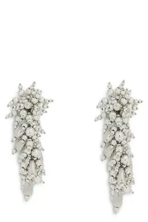 SELF-PORTRAIT Inspired Beaded Mini Dangling Earrings