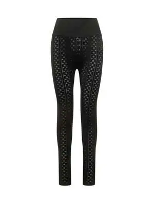 JW Anderson J. W. Anderson Pointelle Leggings - Black