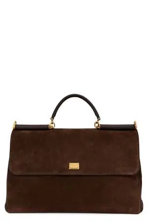 Dolce & Gabbana My Sicily Medium Calfskin Handbag With Top Handle