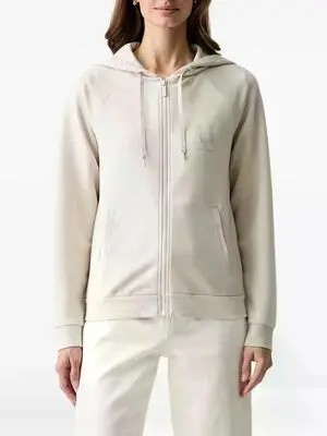 Armani Exchange Logo-print Zip-fastening Hoodie