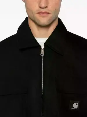 Carhartt Work In Progress Logo-patch Zip-up Jacket