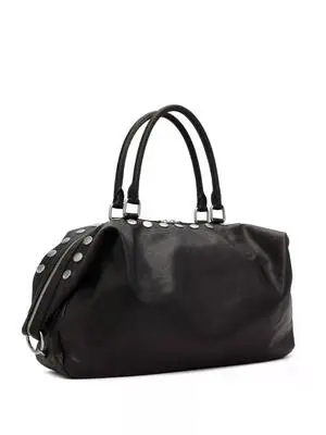 MARGESHERWOOD Dumpling Stud Leather Tote Bag - Black