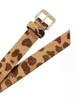 Patrizia Pepe Leopard-print Fly Belt - Neutrals