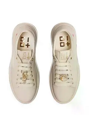 GIO+ Embellished-laces Platform Sneakers