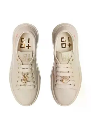 GIO+ Embellished-laces Platform Sneakers