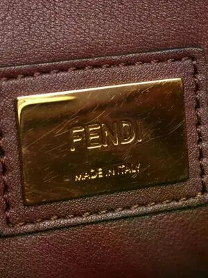 Fendi 2010-2026 Medium Nappa Waves Peekaboo Iconic Satchel