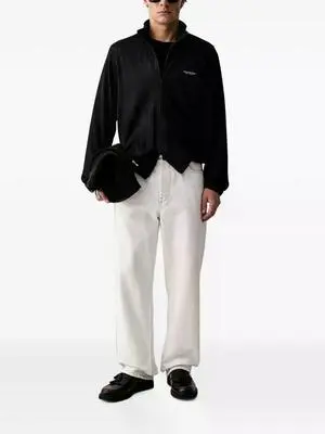 Armani Exchange Logo-print Ribbed-knit Cardigan