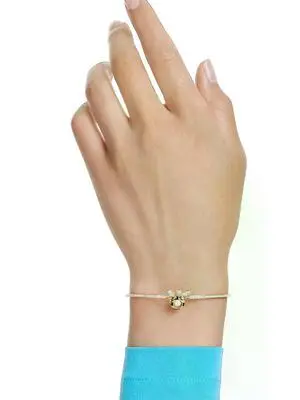 SWAROVSKI Idyllia Bee-motif Crystal-embellished Bracelet Gold
