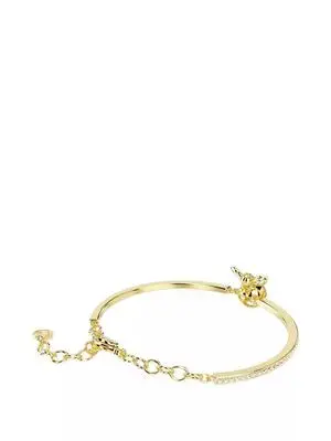 SWAROVSKI Idyllia Bee-motif Crystal-embellished Bracelet - Gold