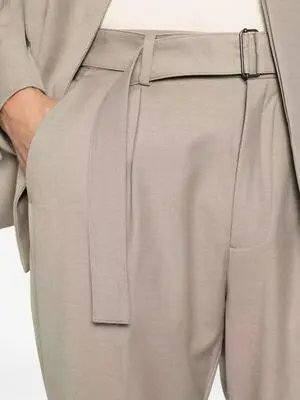 ANTONY MORATO Belted Pressed-crease Trousers