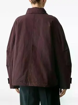 Marc O'polo High-neck Zip-up Oversized Jacket