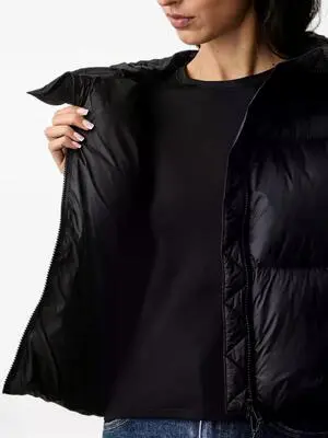 MOS MOSH Kiara Tally Quilted Hooded Gilet - Black