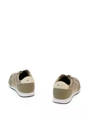 BOSS Logo-print Panelled Sneakers - Neutrals