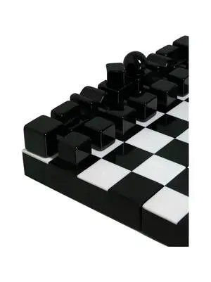 CU I SEEYOU Checkered Chess Set