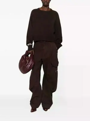 Soft Goat Ribbed-knit Sweater