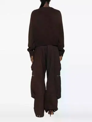 Soft Goat Ribbed-knit Sweater