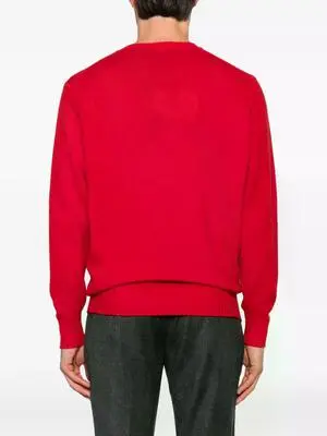 FILIPPO DE LAURENTIIS Crew Neck Long-sleeve Sweater
