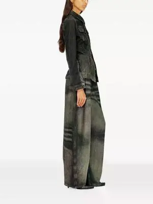 DIESEL® Relaxed Jeans High-waist 1987 D-khelz - Grey