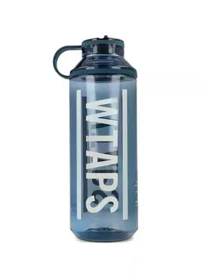 WTAPS Logo-print Water Bottle - Blue