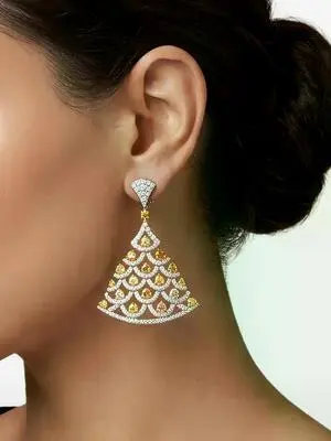 HYT JEWELRY Diamond Drop Earrings