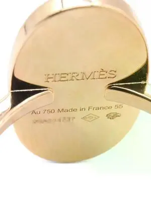 Hermès 2010s Mm Chaine D'ancre Verso Diamond Ring