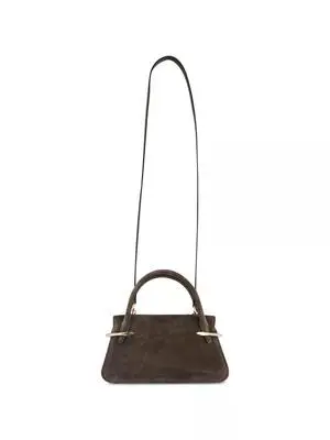 Givenchy Mini Pinch Suede Tote Bag - Grey