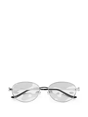 Cartier Panthère De Round-frame Glasses
