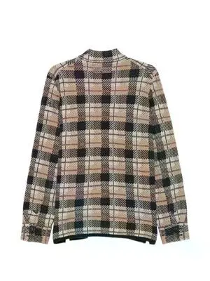 Guest In Residence Check-pattern Cashmere Shirt