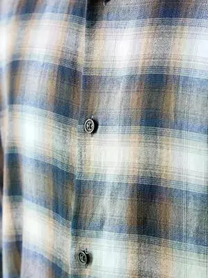 Armani Exchange Check-pattern Button-up Shirt