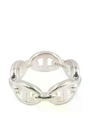 Hermès 2020s Enchene Pm Ring - Silver