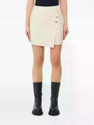 Liu Jo Knit Mini Skirt - Neutrals