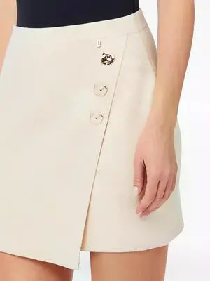 Liu Jo Knit Mini Skirt - Neutrals