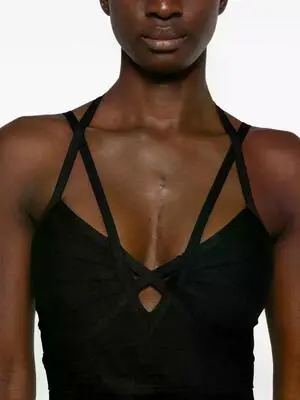 Herve Leger Erin Bandage Strappy Mini Dress