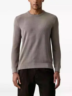 Marc O'polo Textured-knit Sweater - Grey