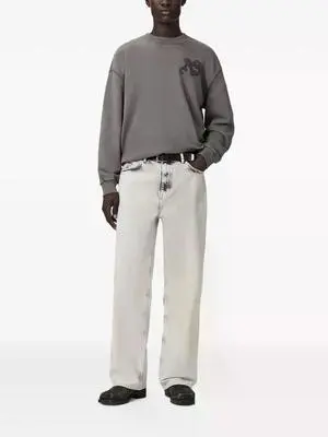 ALLSAINTS Lenny Straight-leg Jeans - Grey