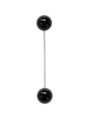Emporio Armani Pearl-effect Sphere Brooch - Silver