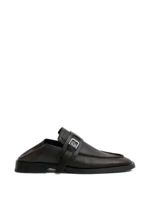 MIISTA Els Buckle-strap Loafers