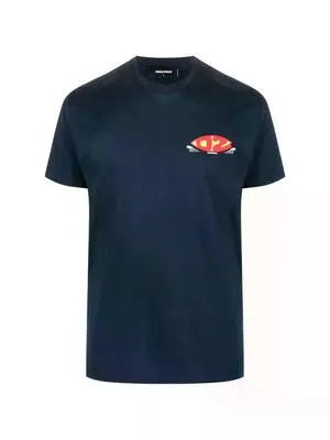 Dsquared2 Logo-print T-shirt - Blue