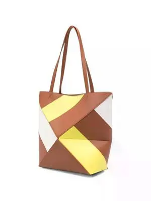 Loewe Puzzle Patchwork Tote Bag
