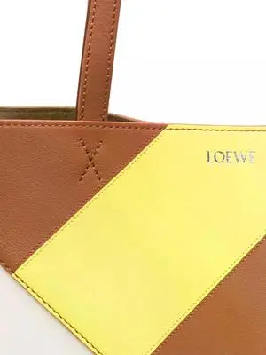 Loewe Puzzle Patchwork Tote Bag