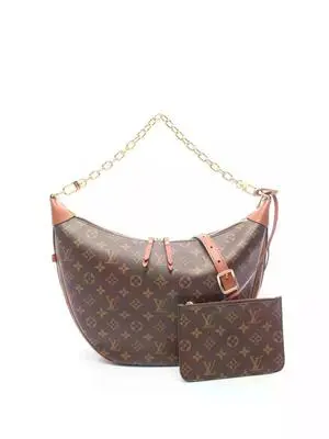 LOUIS VUITTON 2021-2026 Monogram Reverse Loop Satchel