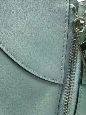 Loewe 2000s Hammock Leather Tote Bag - Blue
