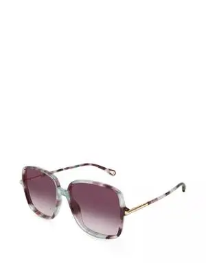 Chloé Oversized Square-frame Sunglasses - Grey