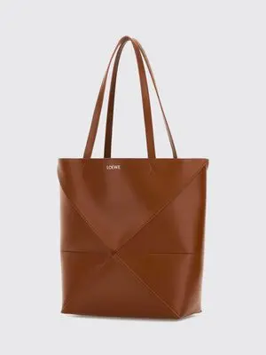 Loewe Puzzle Fold Medium Calfskin Tote Bag With Double Handle