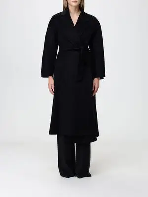 Max Mara Long 100% Cashmere Robe Coat With Belt