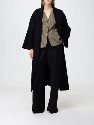 Max Mara Long 100% Cashmere Robe Coat With Belt