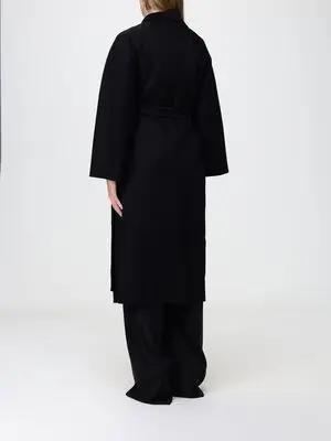 Max Mara Long 100% Cashmere Robe Coat With Belt